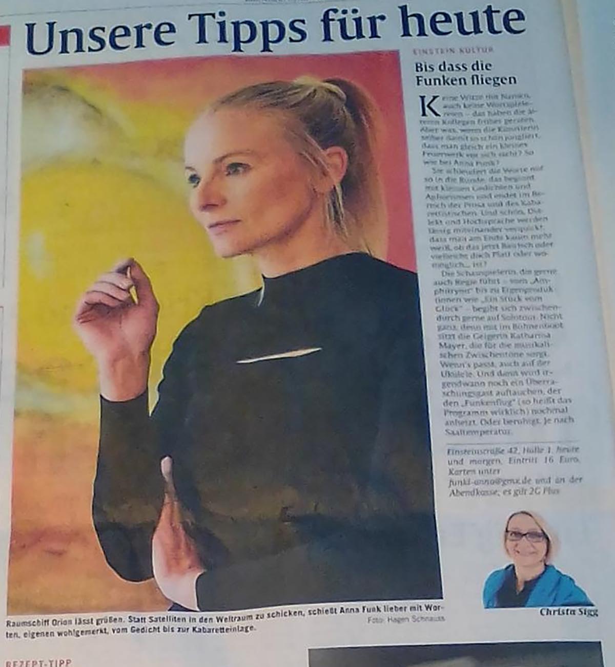 Anna Funk - Funkenflug